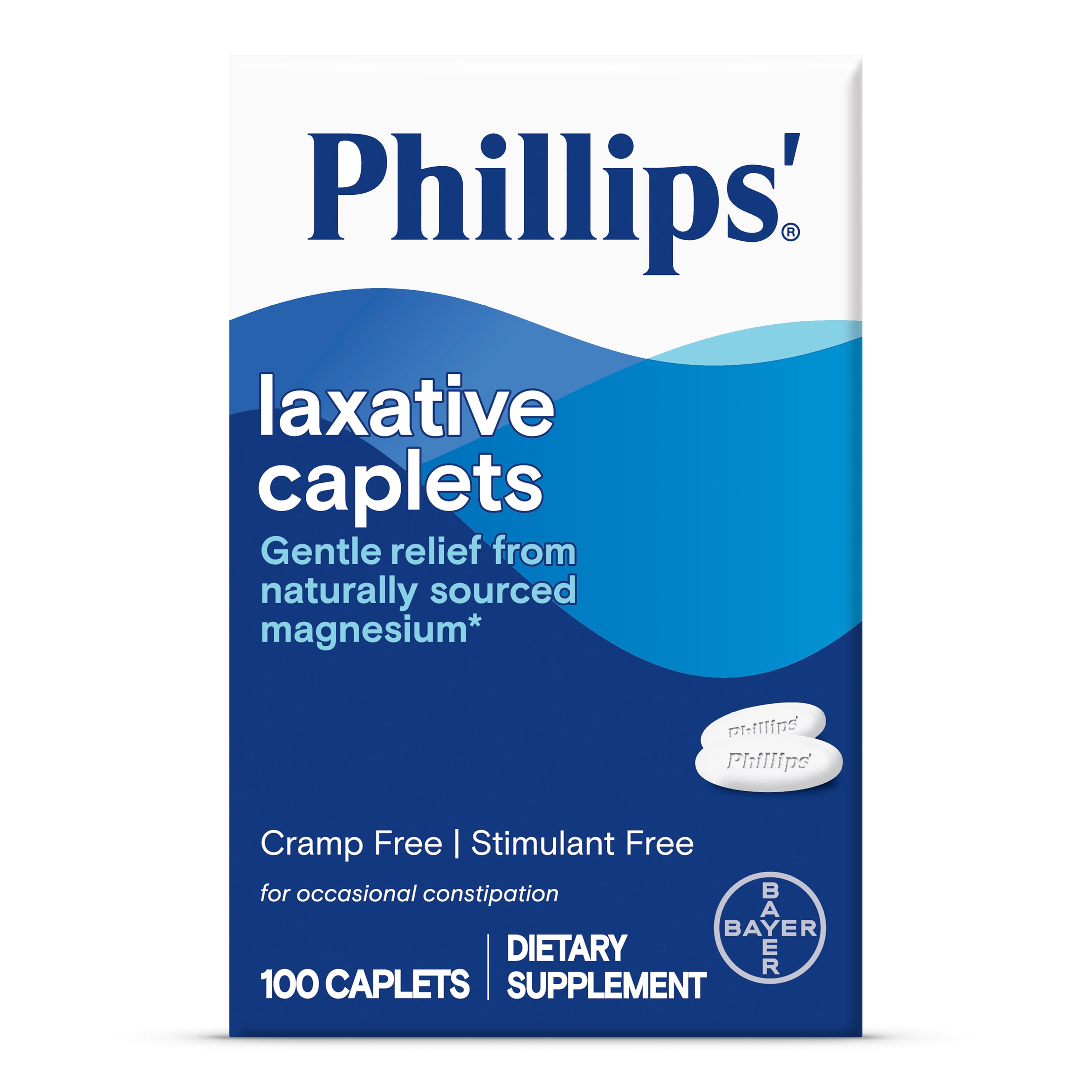 Phillips Laxative Dietary Supplement Caplets - 100 Nepal | Ubuy