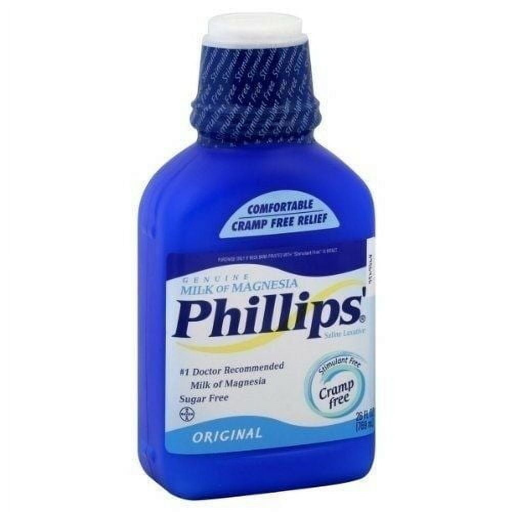 Phillips' Original Milk of Magnesia Liquid, 26 oz - Walmart.com