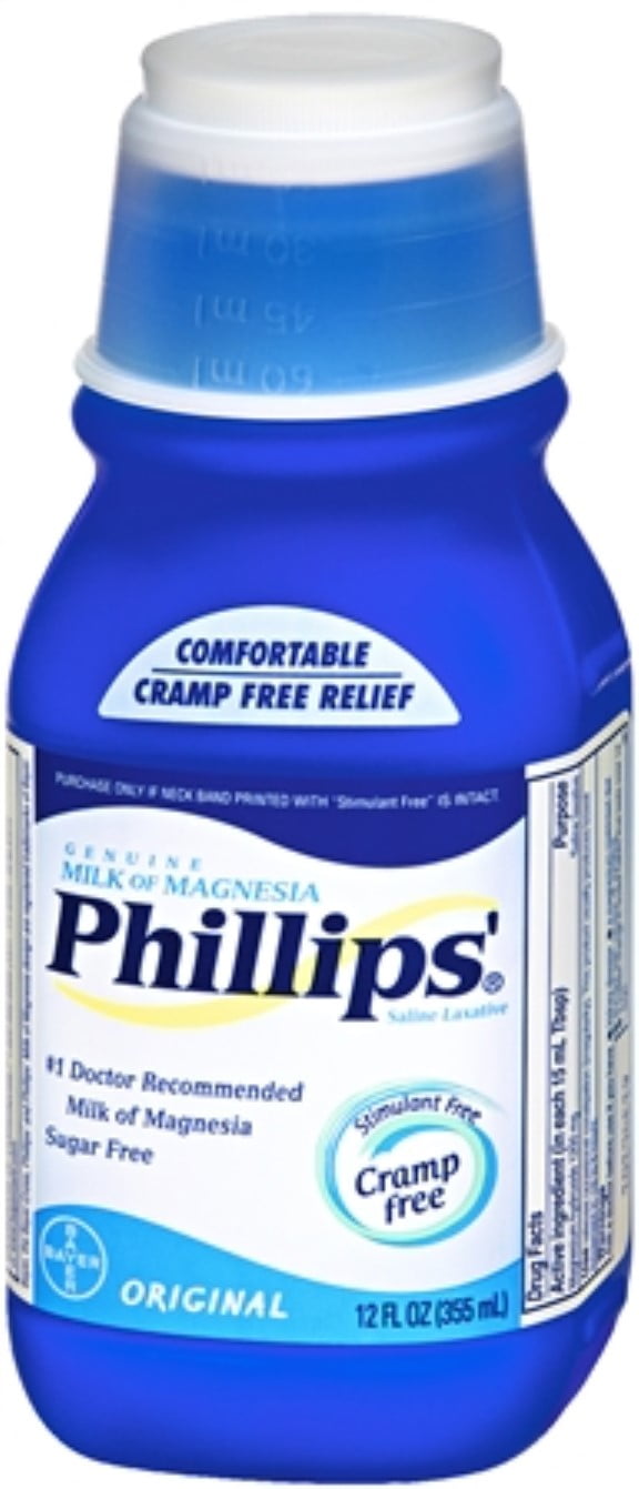 Phillips' Milk of Magnesia Original 12 oz - Walmart.com
