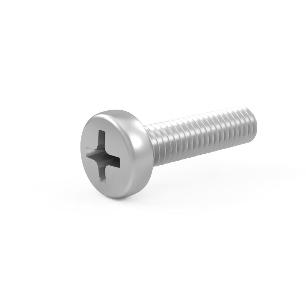 Phillips Pan Head Screws M4 x 0.7mm x 16mm | 50 pk - Walmart.com