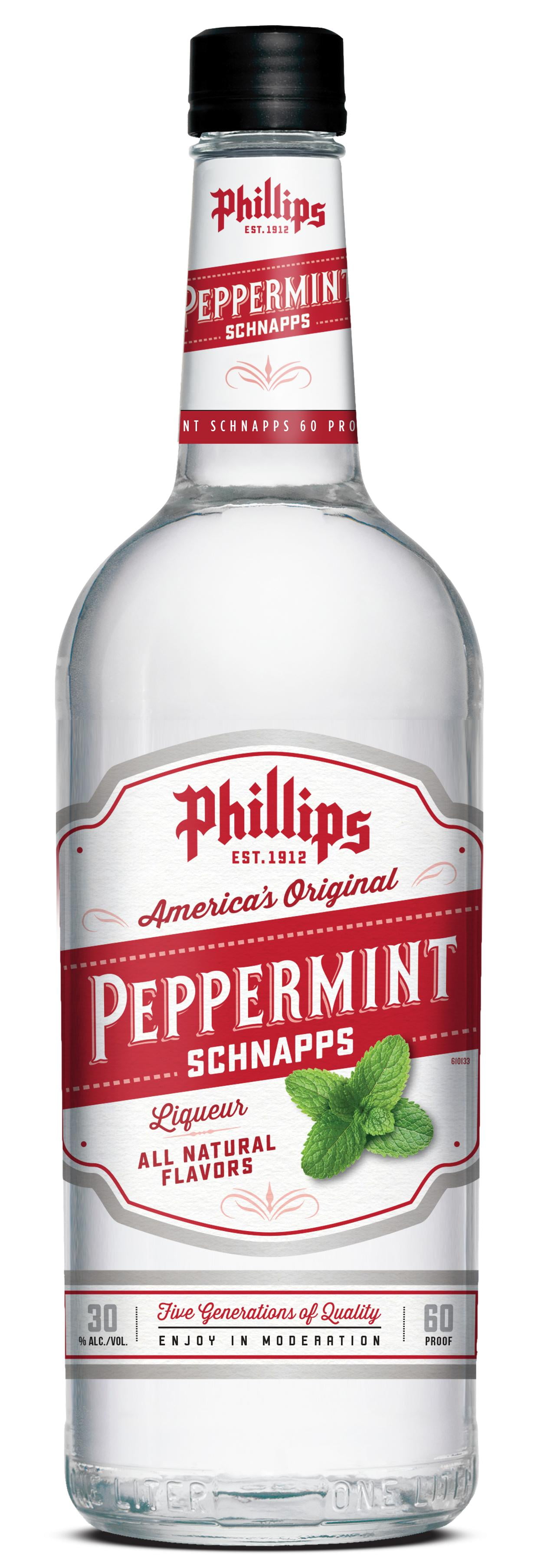 Phillips Peppermint Schnapps 60 pf, 1L - Walmart.com