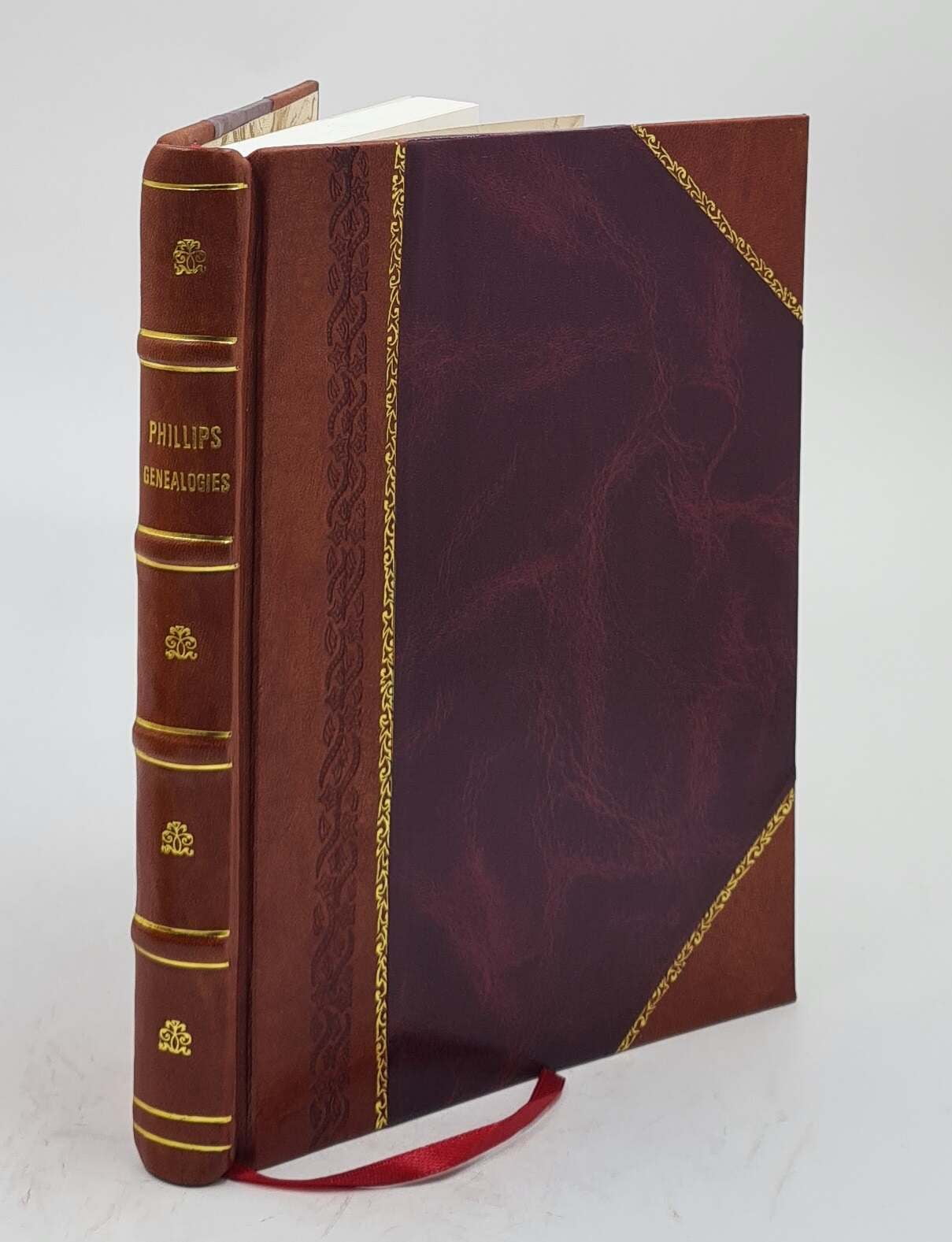 Phillips genealogies; including the family of George Phillips, f ...