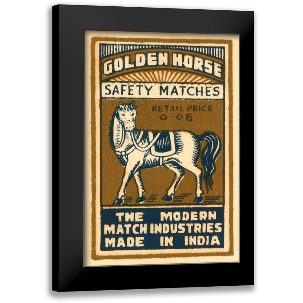 Phillumenart 11x14 Black Modern Framed Museum Art Print Titled - Golden ...