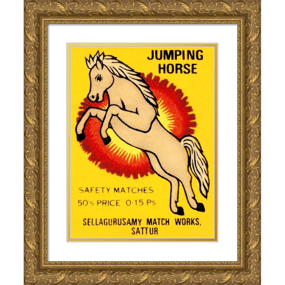 Phillumenart 15x18 Gold Ornate Wood Framed with Double Matting Museum ...