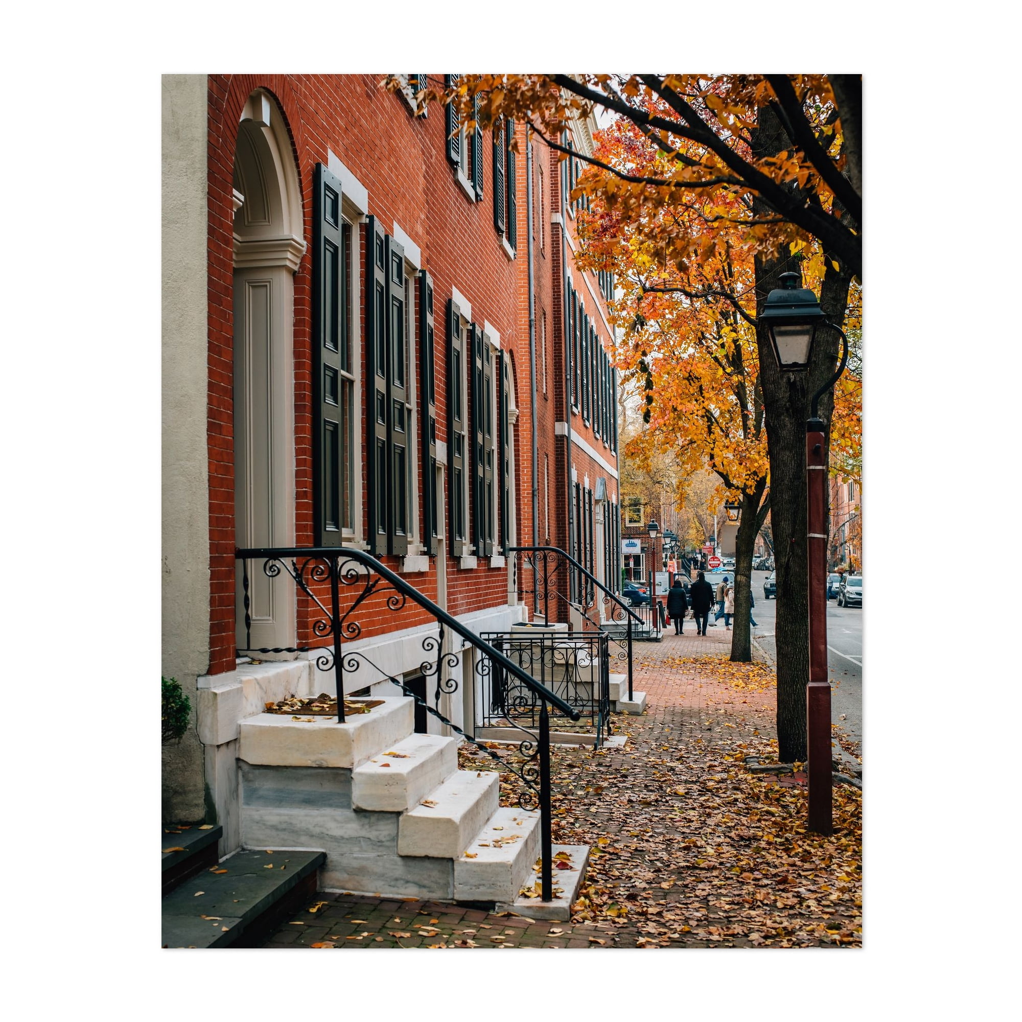 Philly Autumn - Philadelphia Pennsylvania Photography Autumn Street ...