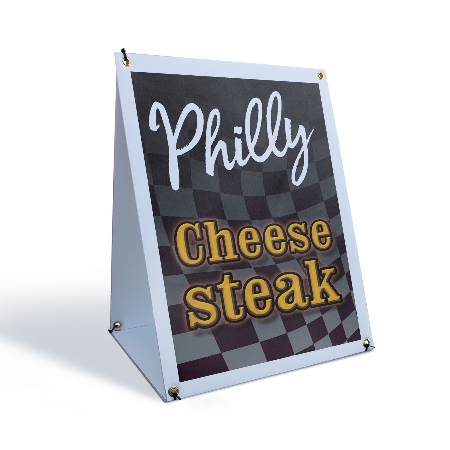 Philly Cheesesteak Sidewalk Sign 24 Inch x 36 Inch A-Frame Images On ...