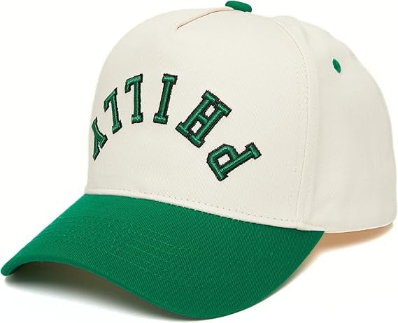 Philly Embroidered Hat, Adjustable Baseball Cap with Arched City ...