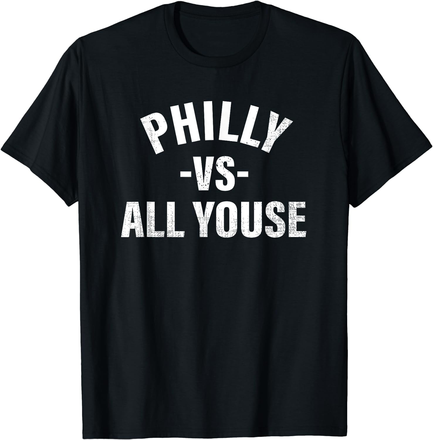 Philly vs All Youse Funny Philadelphia slang boys girls mens T-Shirt ...