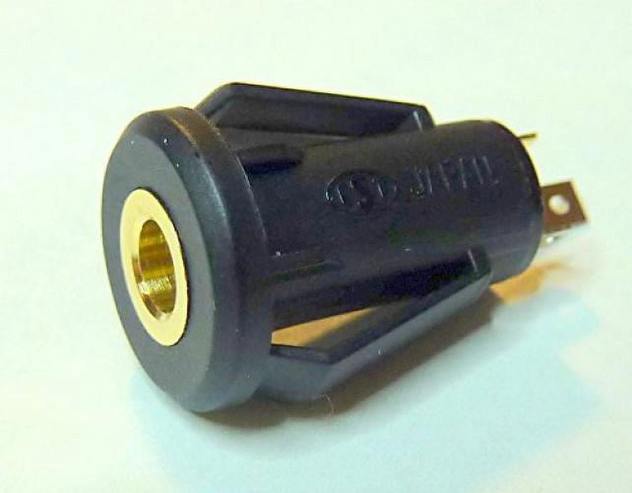 Philmore 3.5mm Gold Plated Stereo Snap-In Panel Mount Phone Jack ...