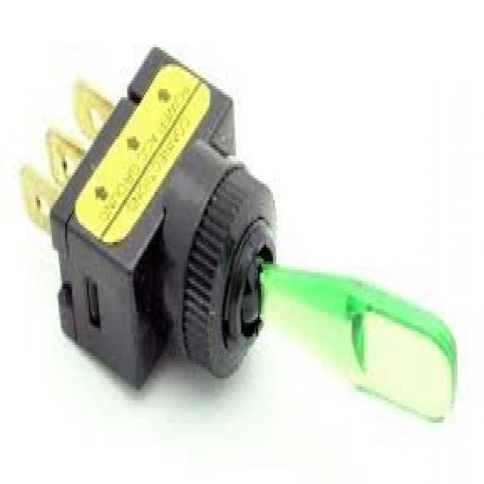 Philmore 30-12149 Auto/Marine Lighted Toggle Switch Green - 30-12149 ...