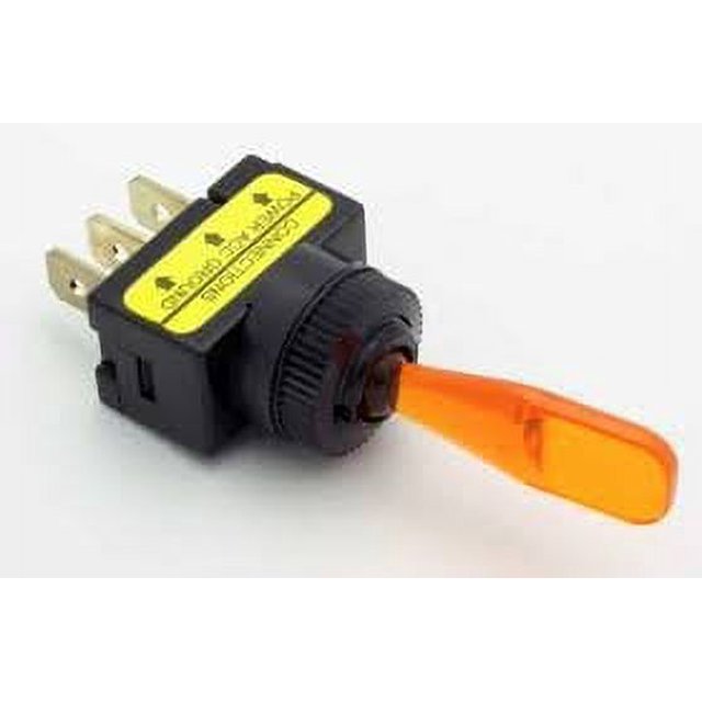 Philmore 30-12150 Auto/Marine Lighted Toggle Switch Amber - 30-12150 ...