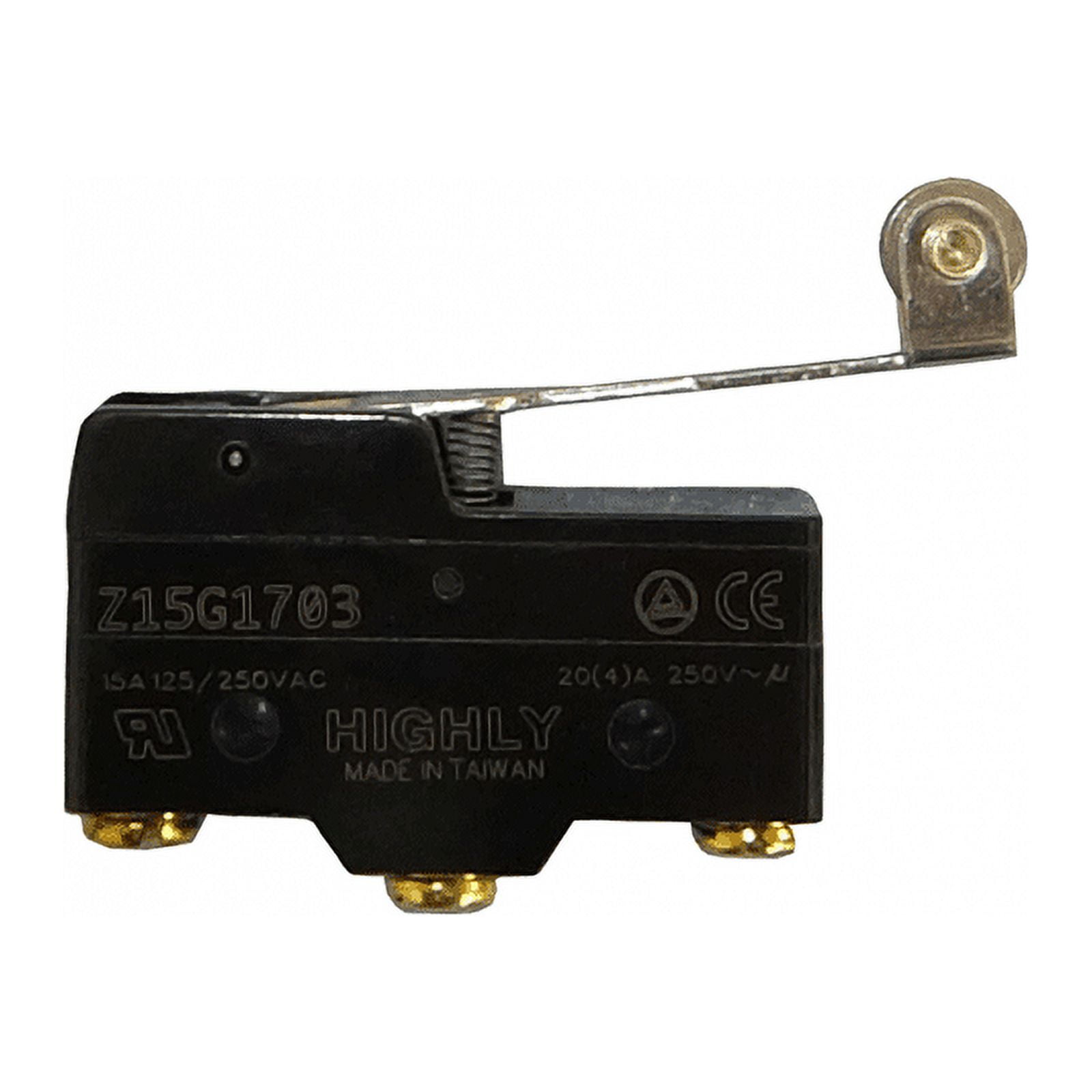 Philmore 30-1703 HD Switch SPDT 15A125/250V w/Long Roller Lever ...