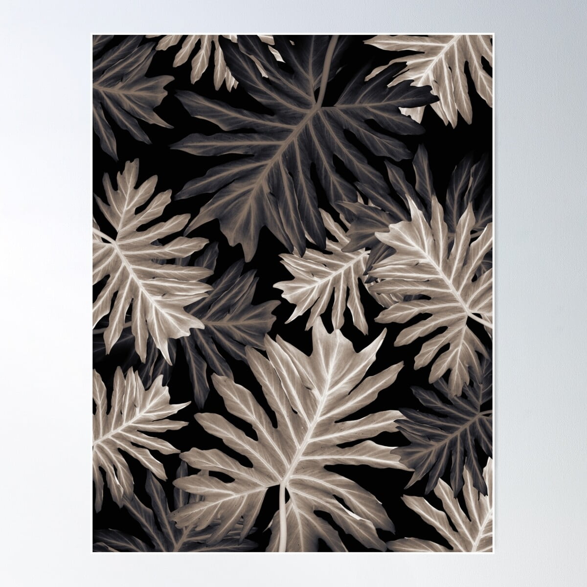 Philo Hope - Tropical Jungle Leaves Pattern #4 #Tropical #Decor #Art ...