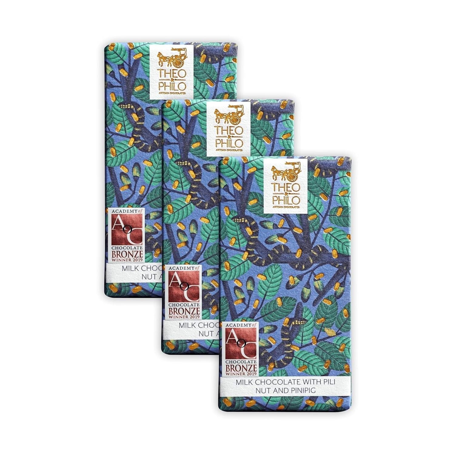 Philo Pinipig Milk Chocolate 3 Pack - Filipino Chocolate - Bean-to-Bar ...