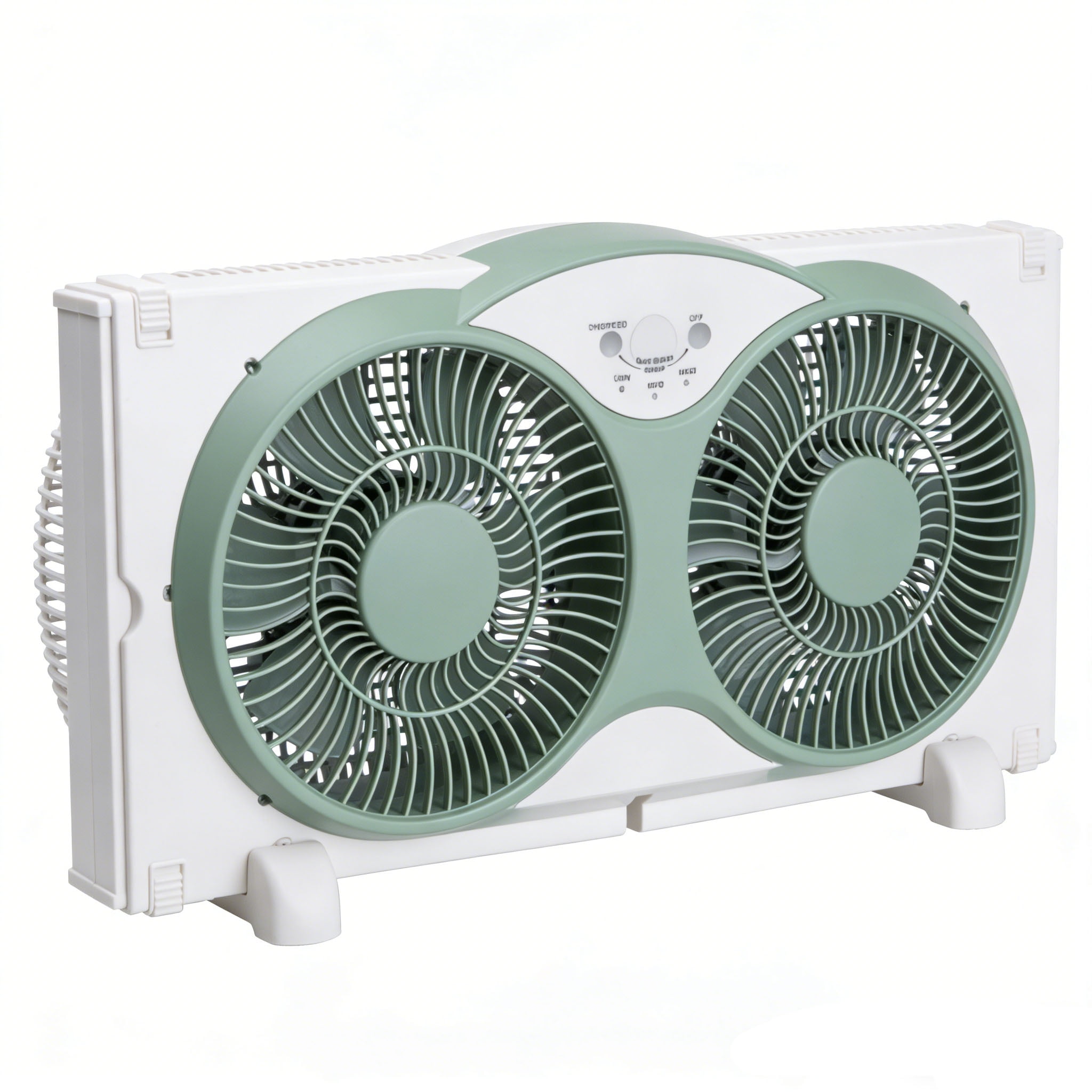 PhiloDeco Dual Window Fan for Bedroom , Bathroom , 3 Speeds, Auto ...