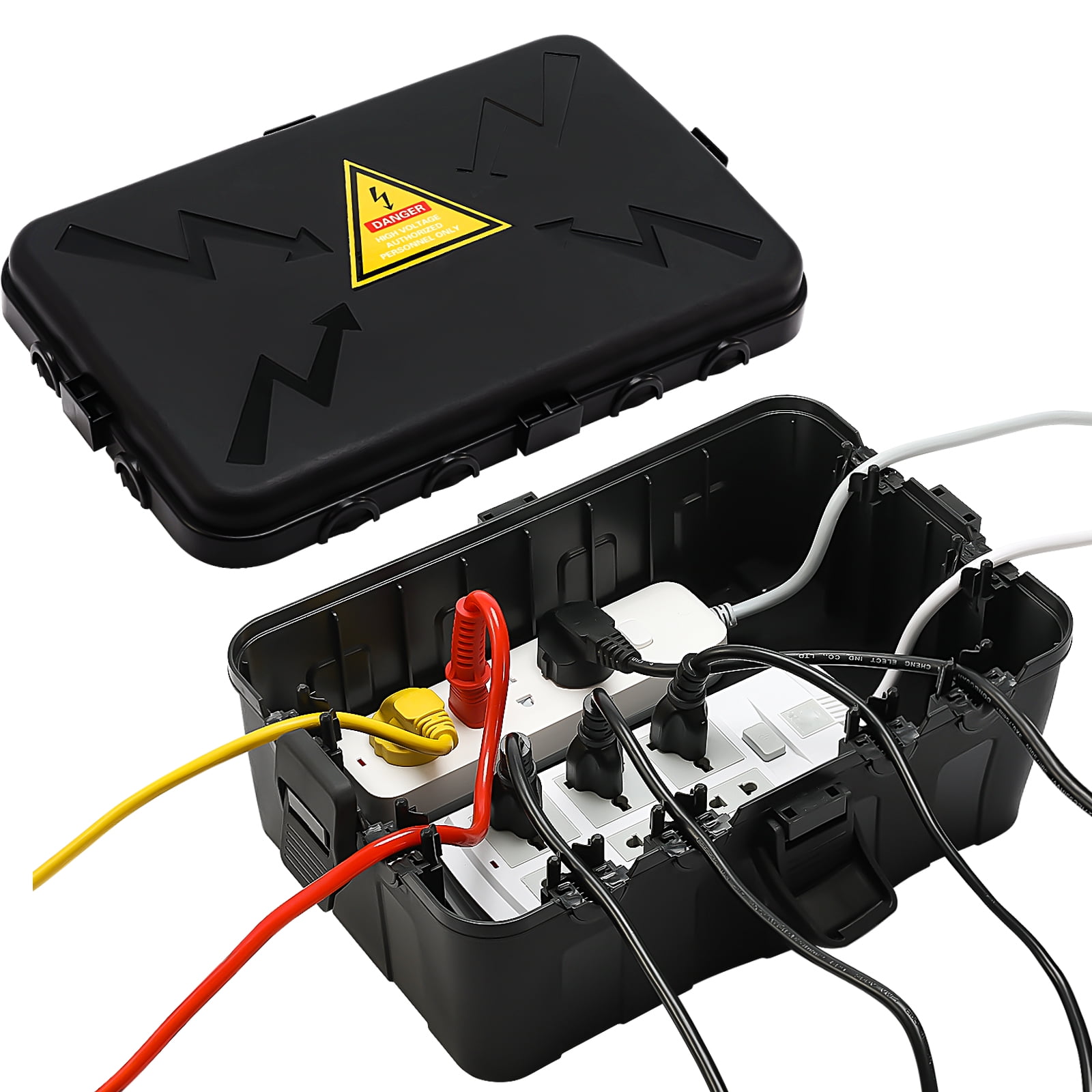 Kcpolre Medium Outdoor Waterproof Junction Box (10.6x5.5x4.5 inch) IP54 ...