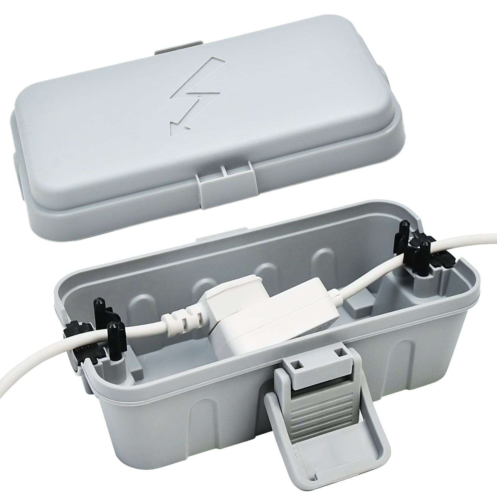 Kcpolre Small Outdoor Waterproof Junction Box (8x3.9x3.2 inch) IP54 ...
