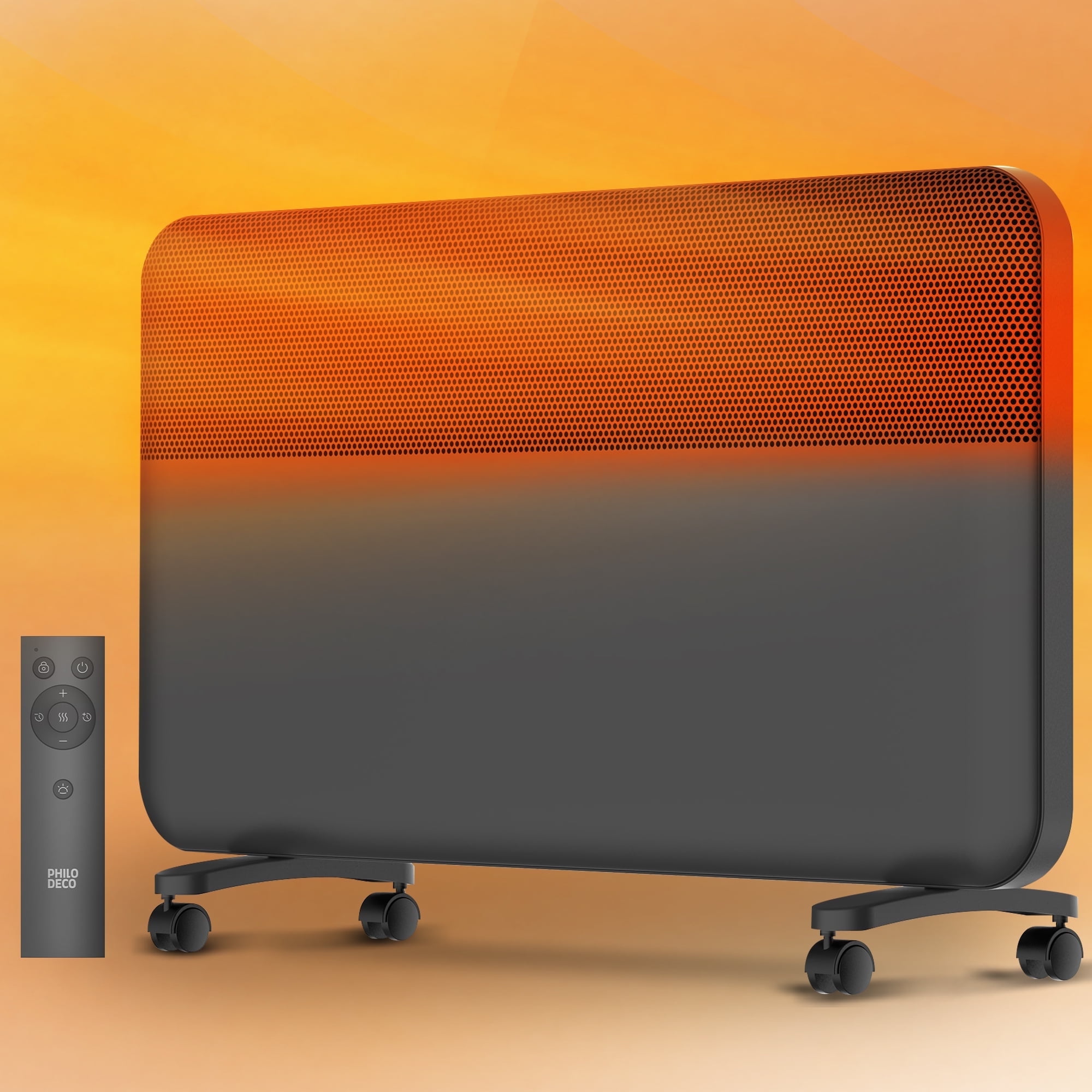 Philodeco Convection Panel Space Heater, 1500W Portable and Wall ...