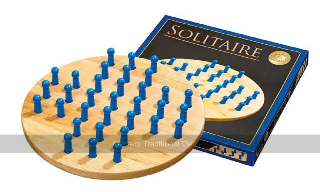 Philos Large Wooden Solitaire - Walmart.com