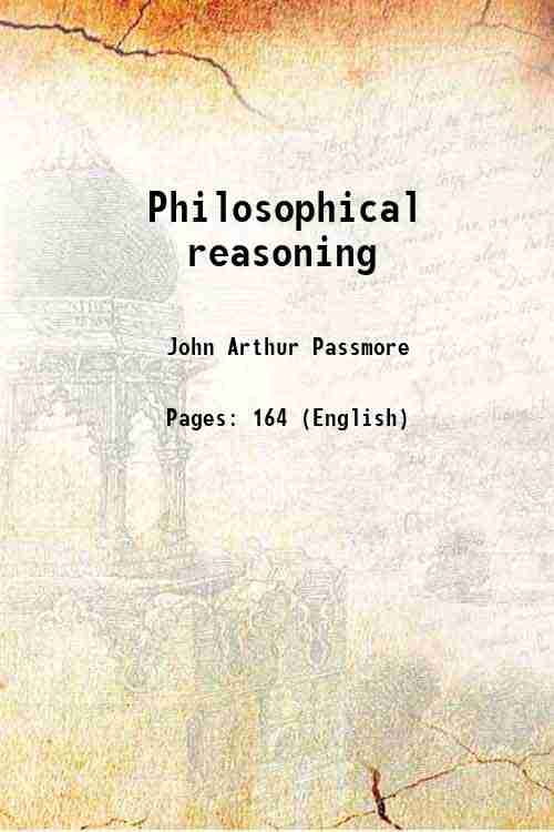 Philosophical Reasoning