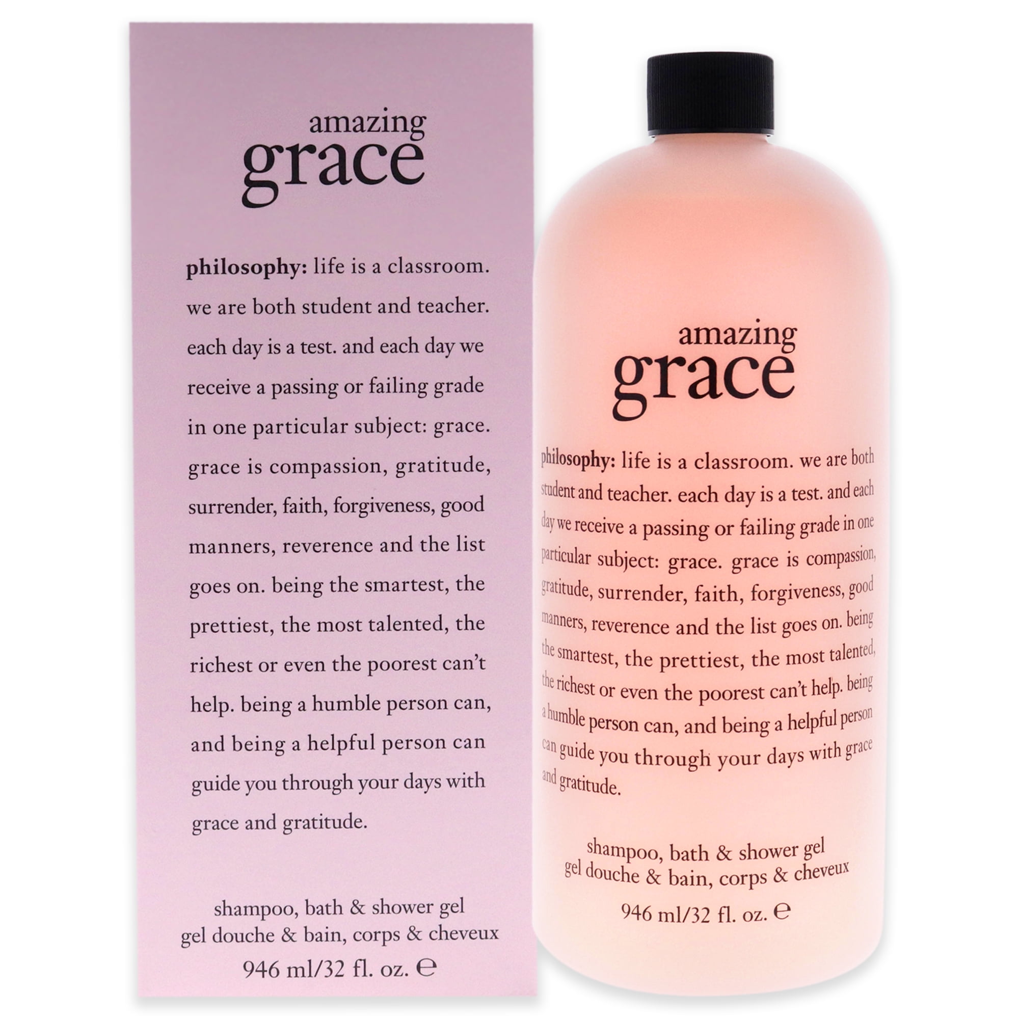 Philosophy Amazing Grace, 32 oz Shampoo, Bath, Shower Gel - Walmart.com