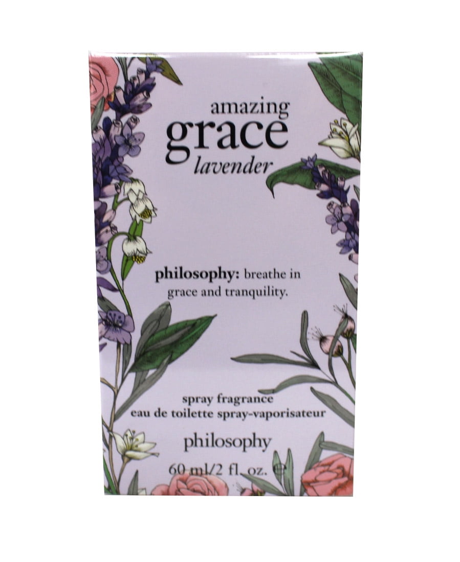 Philosophy Amazing Grace Lavender Perfume Body Spritz, 2 Ounce EDT ...