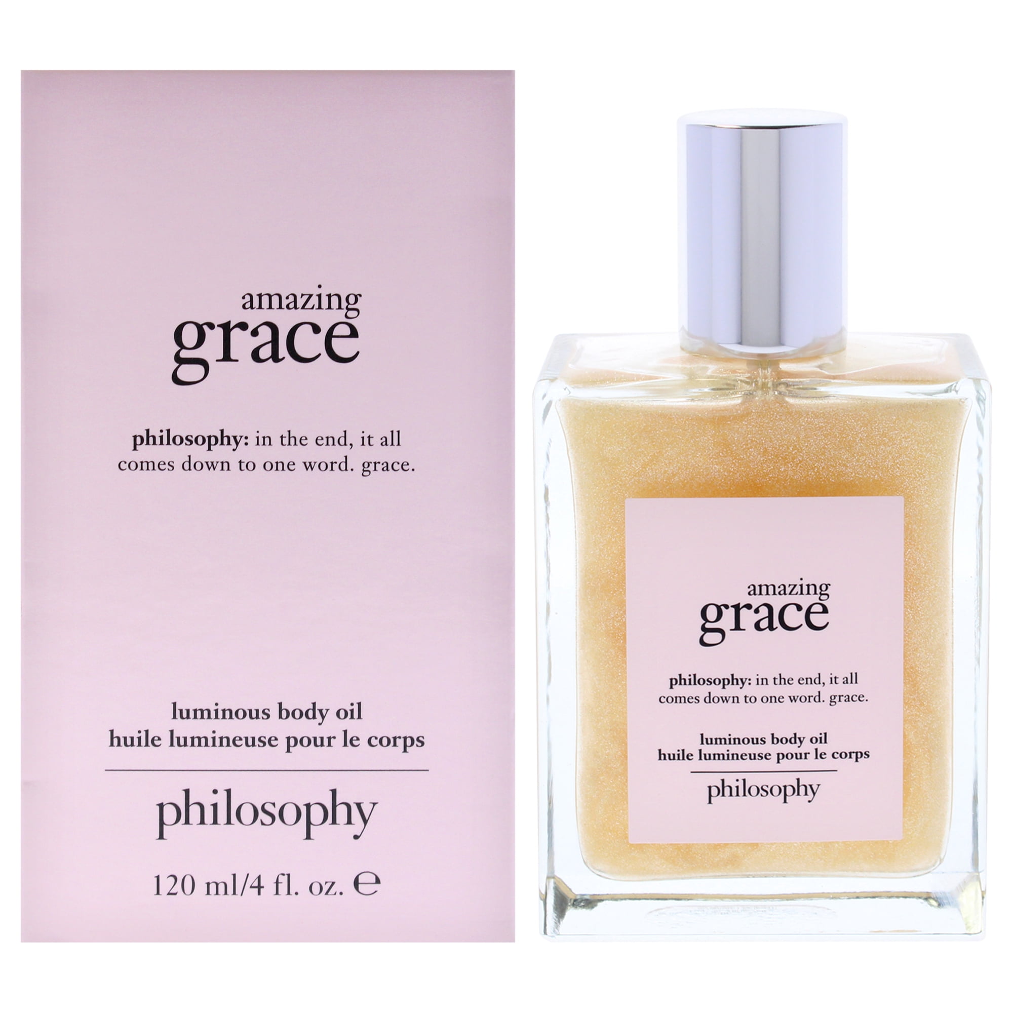 Philosophy Amazing Grace Luminous Body Oil , 4 oz Oil - Walmart.com