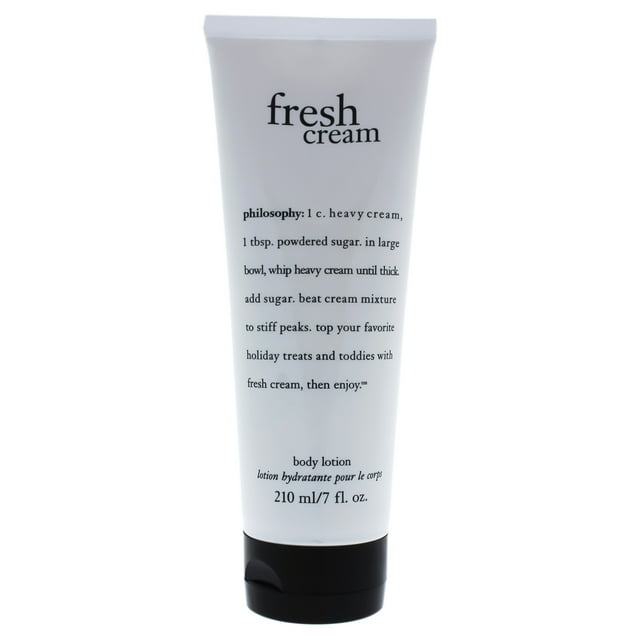 Philosophy Fresh Cream Body Lotion, 7 oz, Lightweight, Silky Smooth ...
