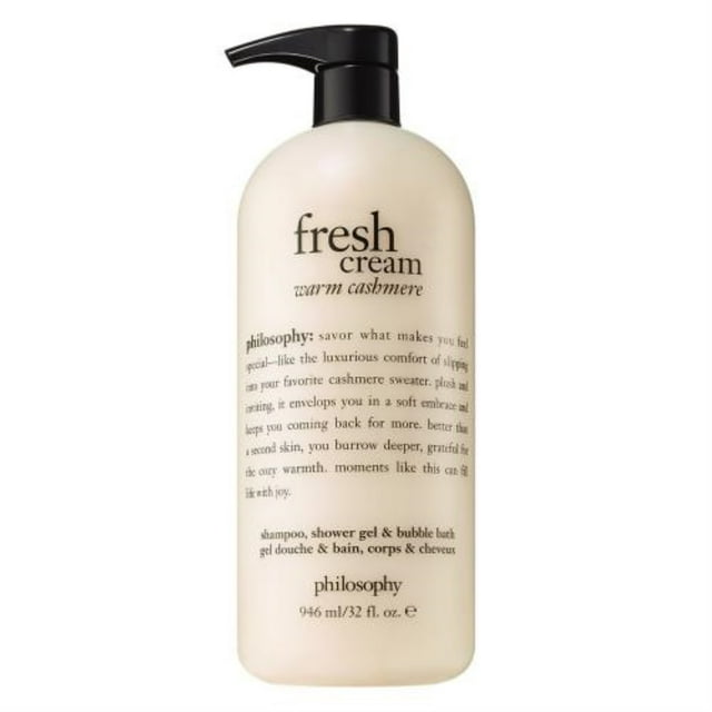 Philosophy Fresh Cream Warm Cashmere 32 Oz Body Wash, Shampoo, Shower ...