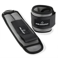 Gymenist Pair Of Ankle Weights Can Be Adjusted Up To 5.0 Lb. Each Set of 2 x Weight Wraps (Total ...