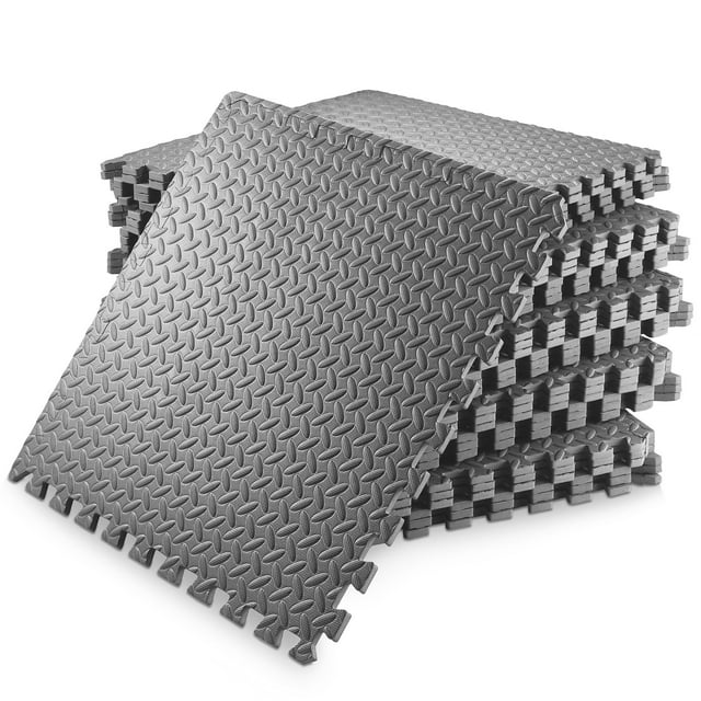 Philosophy Gym 30 Pack Interlocking EVA Exercise Mats - 24x24 Inch Foam ...