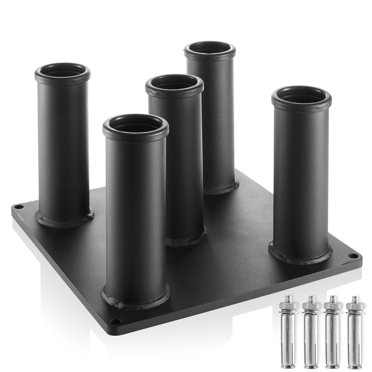Yes4All Barbell Holder, 9 Bars Vertical Storage Rack for Olympic Bars ...