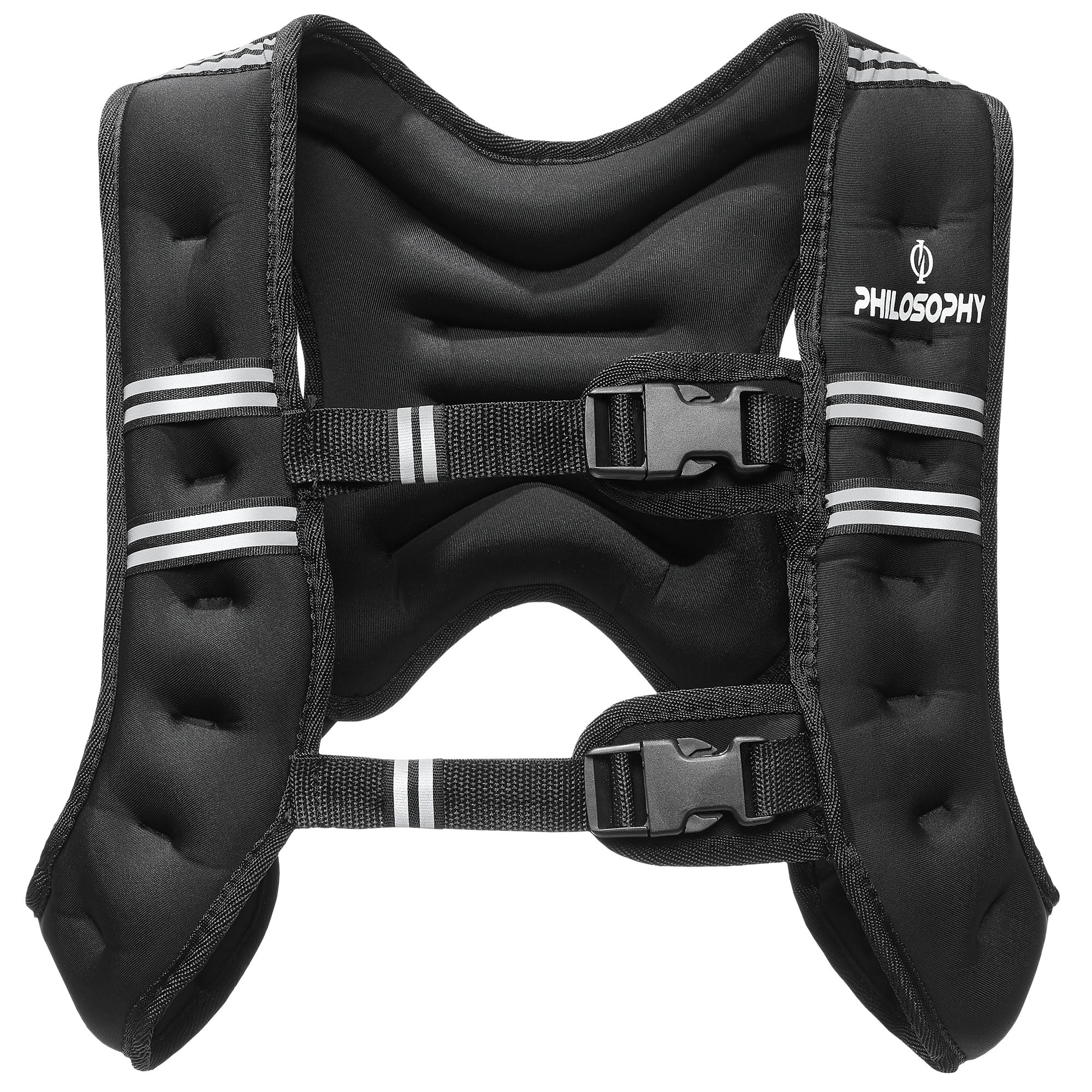 Philosophy Gym 6 LB Adjustable Weighted Workout Vest for Strength ...