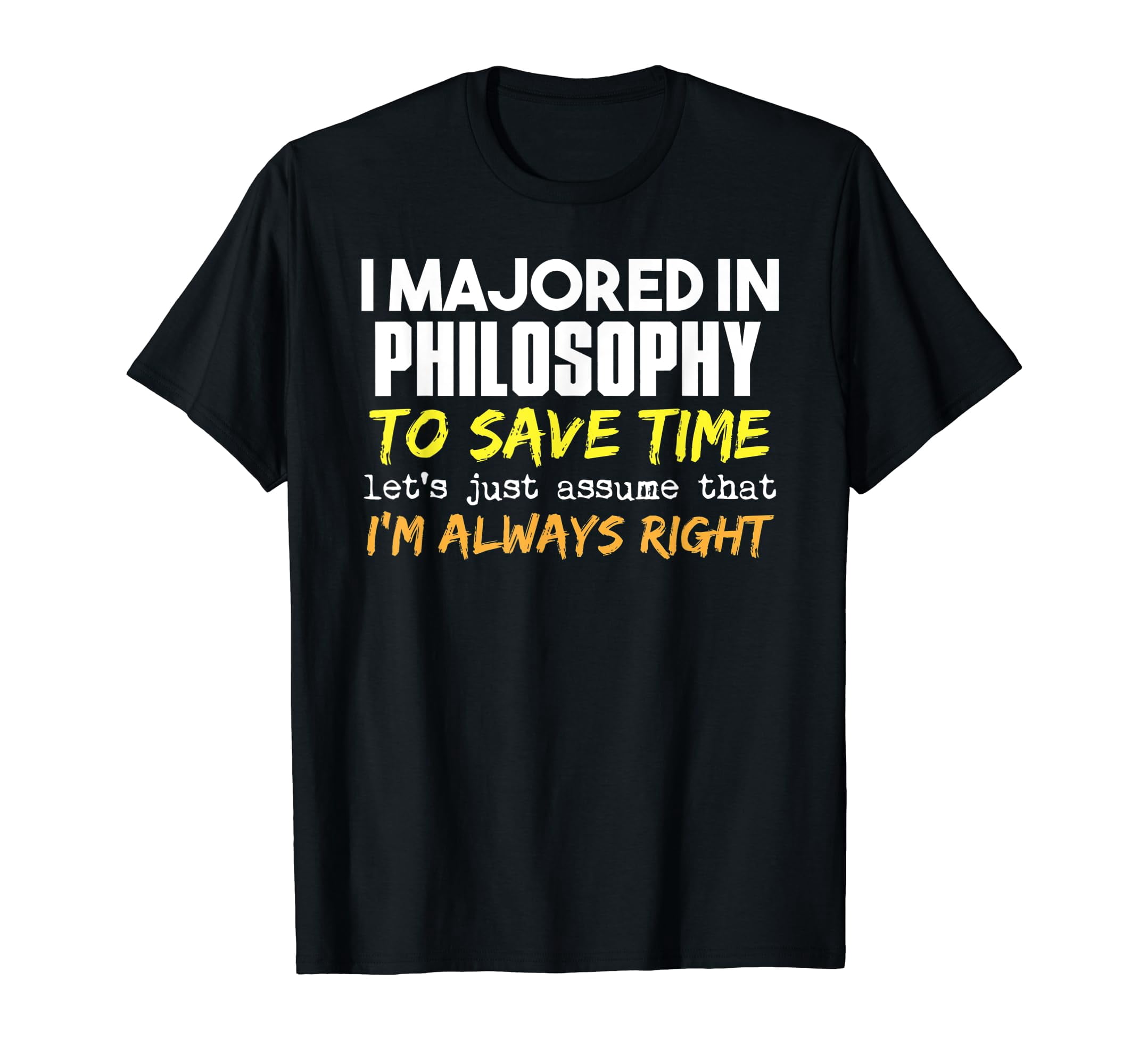 Philosophy Major T-Shirt for Back to School Gift - Walmart.com