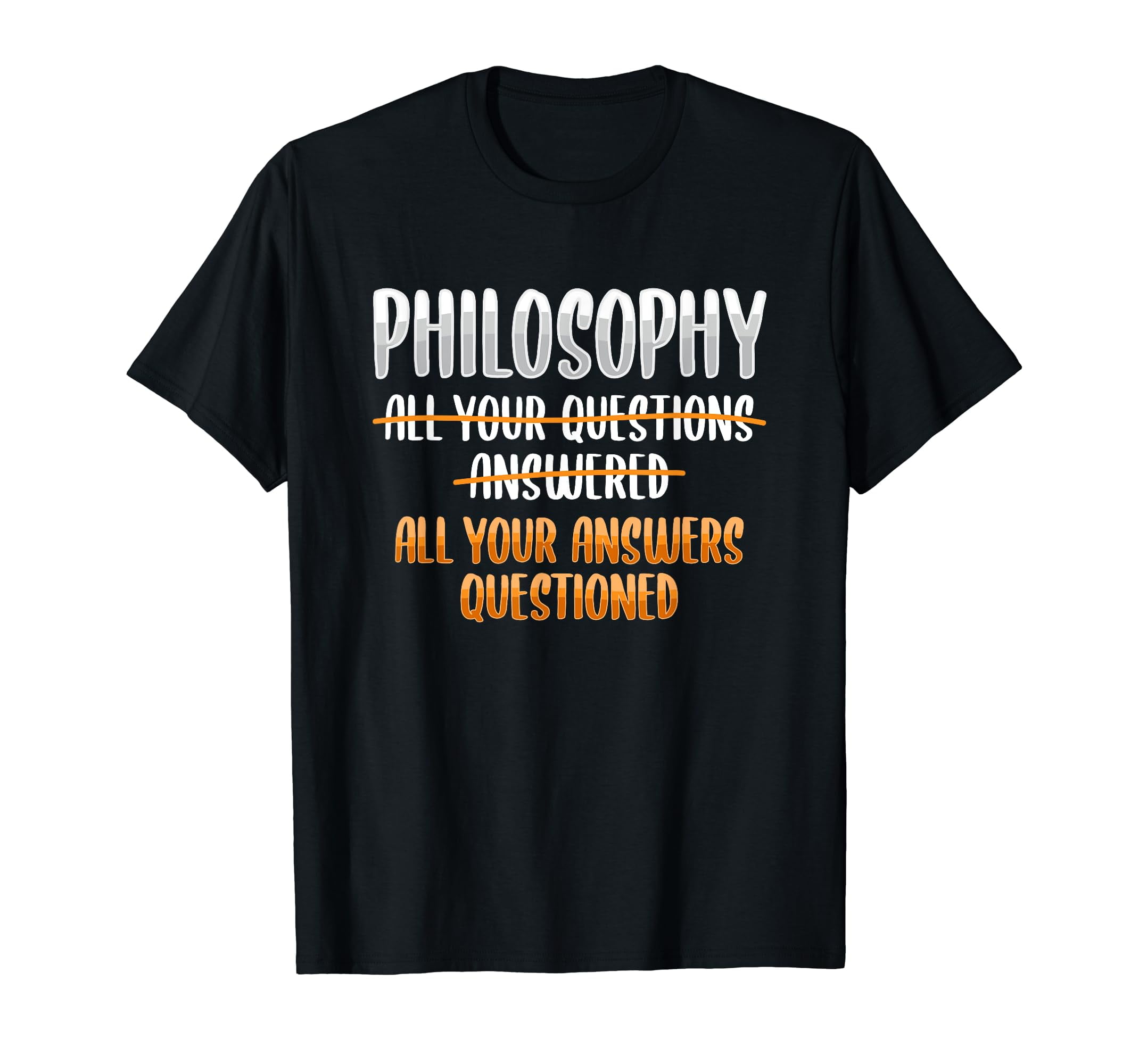 Philosophy Memes for Philosophy Student T-Shirt - Walmart.com