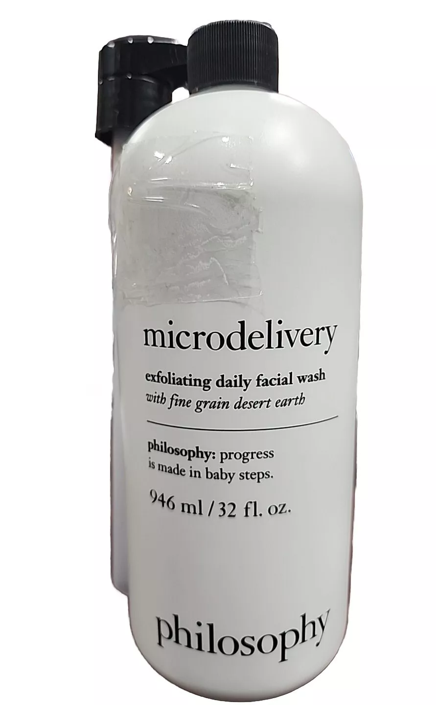 Philosophy Microdelivery Exfoliating Daily Facial Wash 946ml/32 oz ...