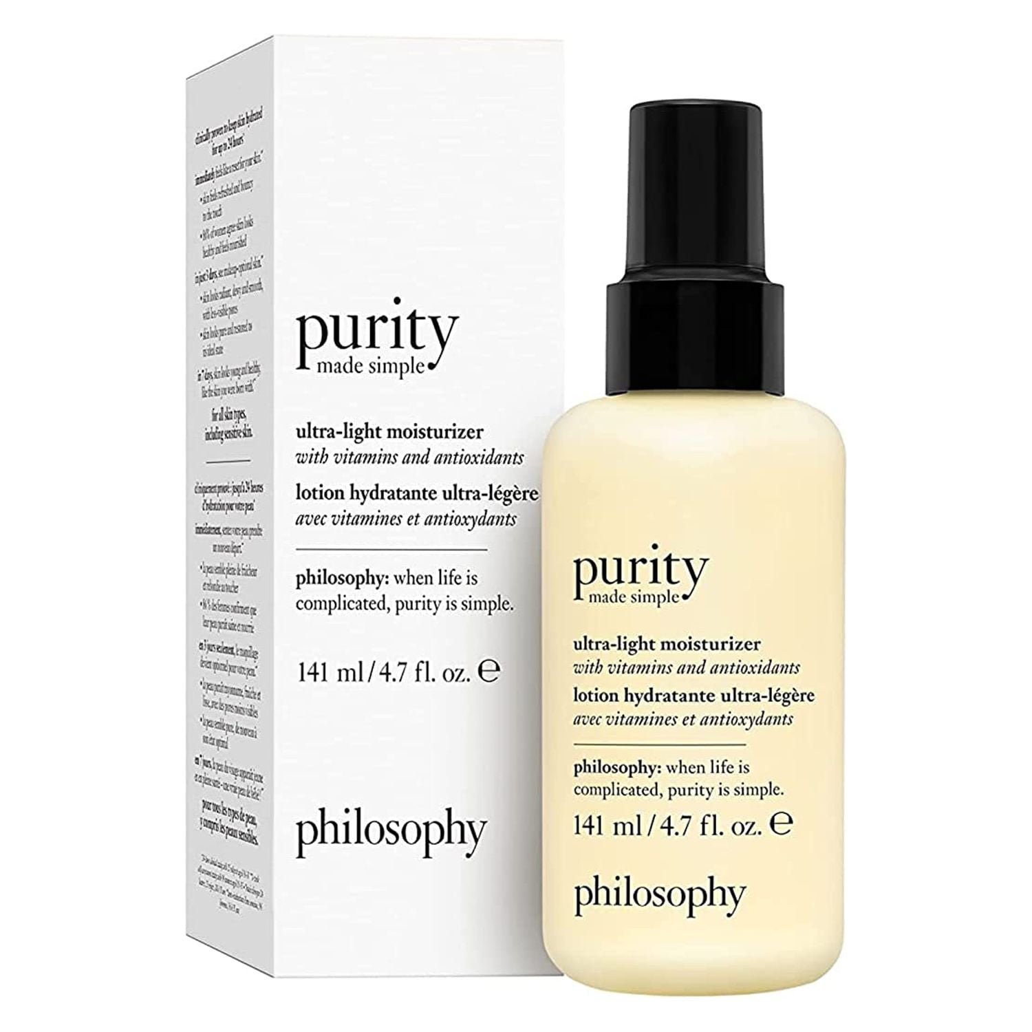 Philosophy Purity Made Simple Moisturizer, 4.7 Ounce Ultra-Light ...