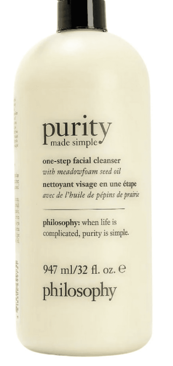 Philosophy Purity Made Simple One-Step Facial Cleanser 32 oz | Gentle ...