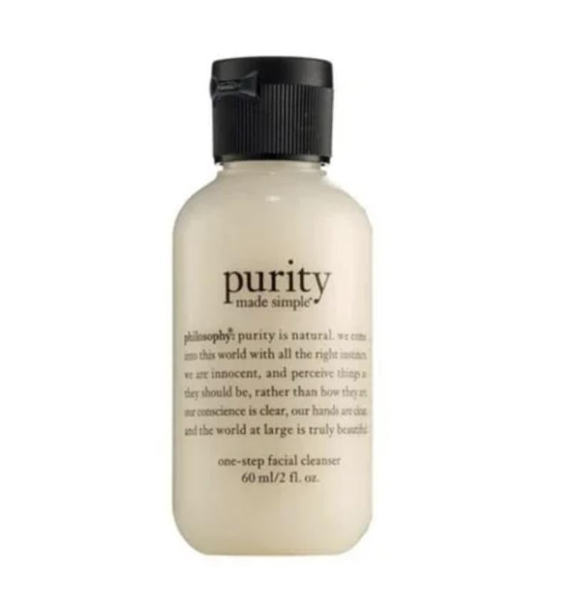 Philosophy Purity Made Simple One-step Facial Cleanser Travel Size 2 oz ...