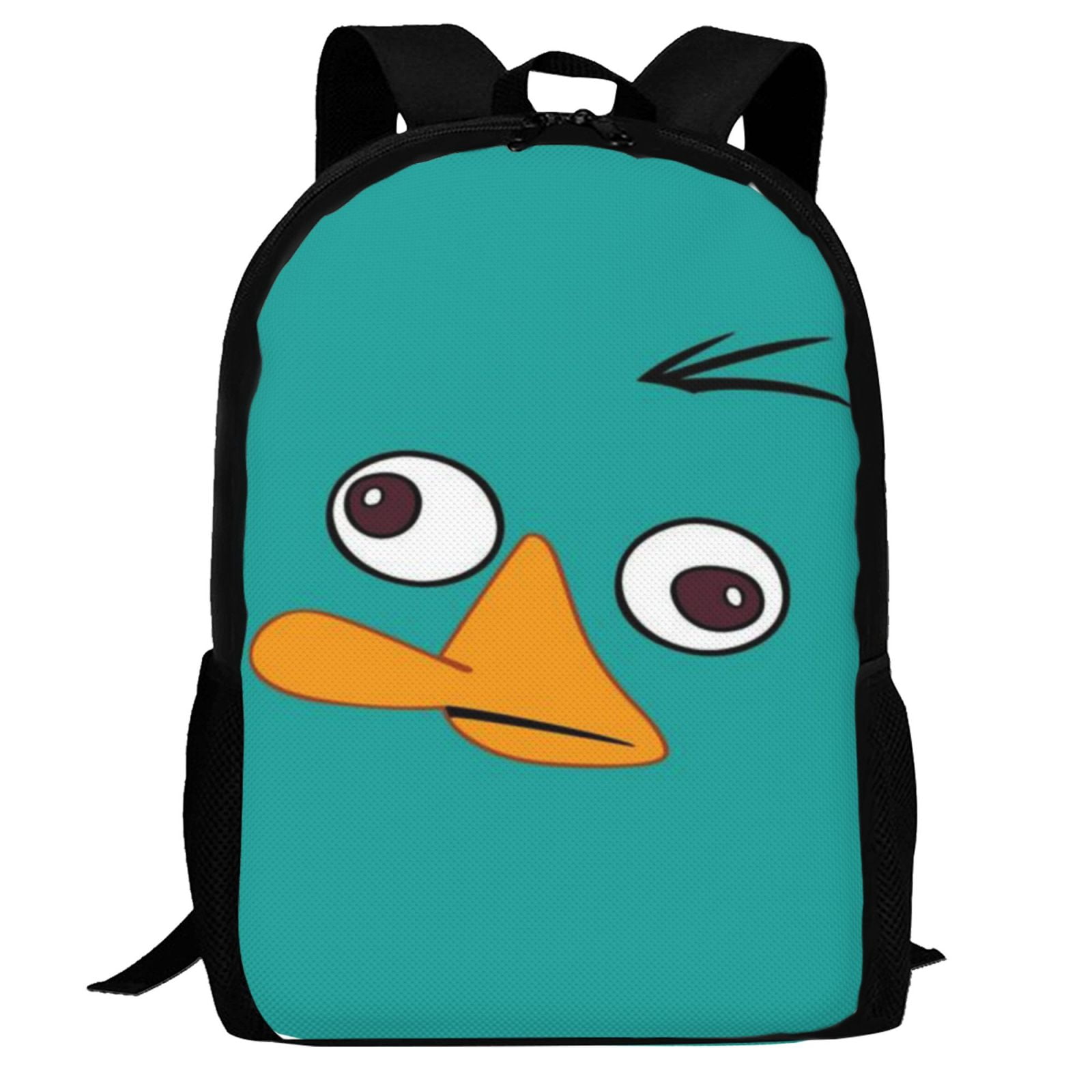 Phineas And Ferb Backpack, 3d Printed Laptop Backpack, Water Resistant ...