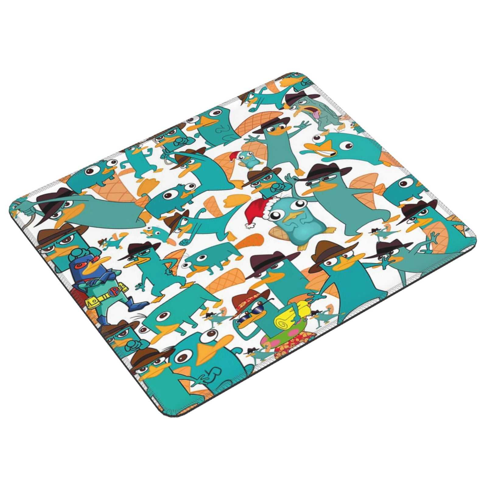 Phineas Fer Computer Mouse Mat with Anti-Slip Rubber Base Anti-Fray ...