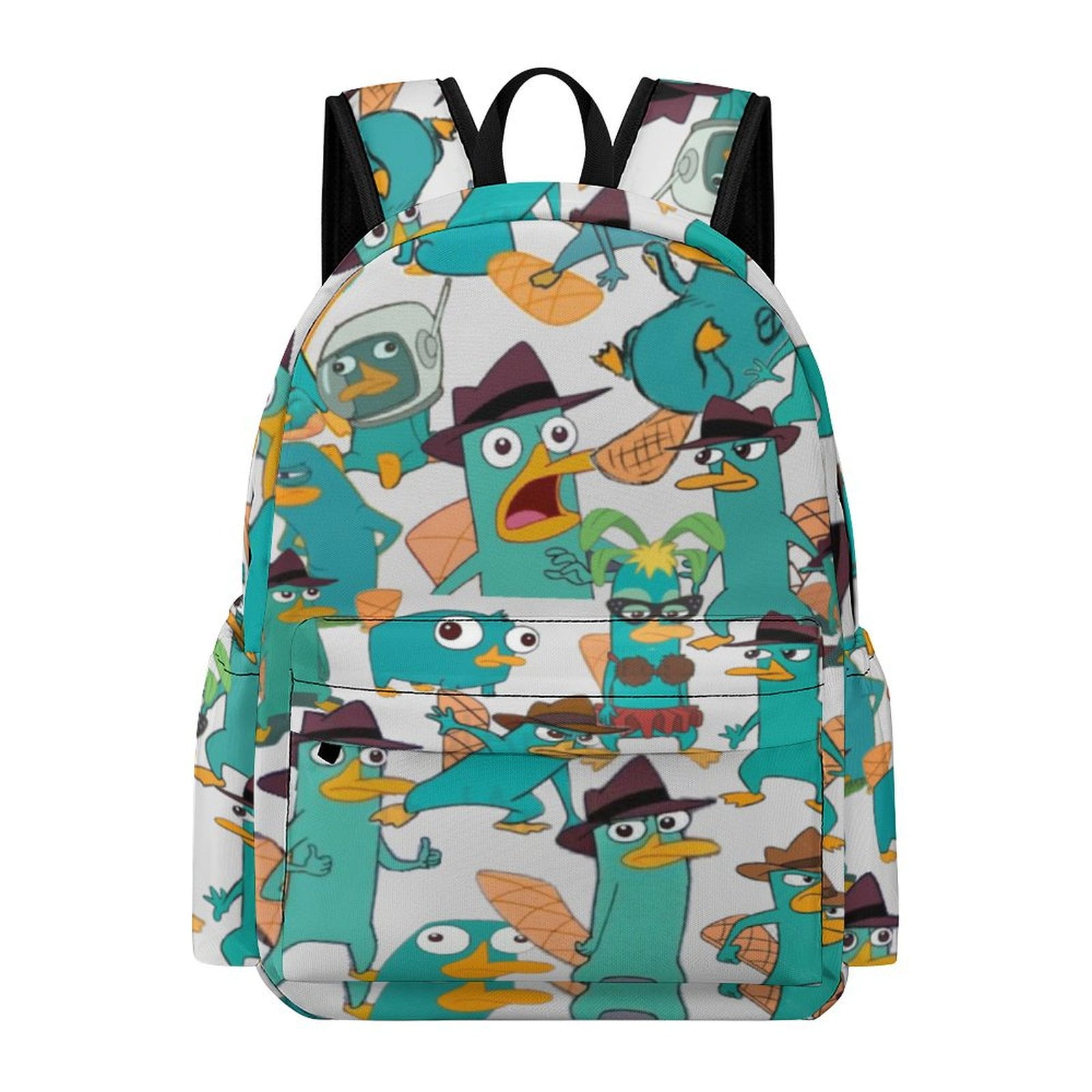 Phineas And Ferb Leisure Backpack 3D Printing Cute School Backpacks ...