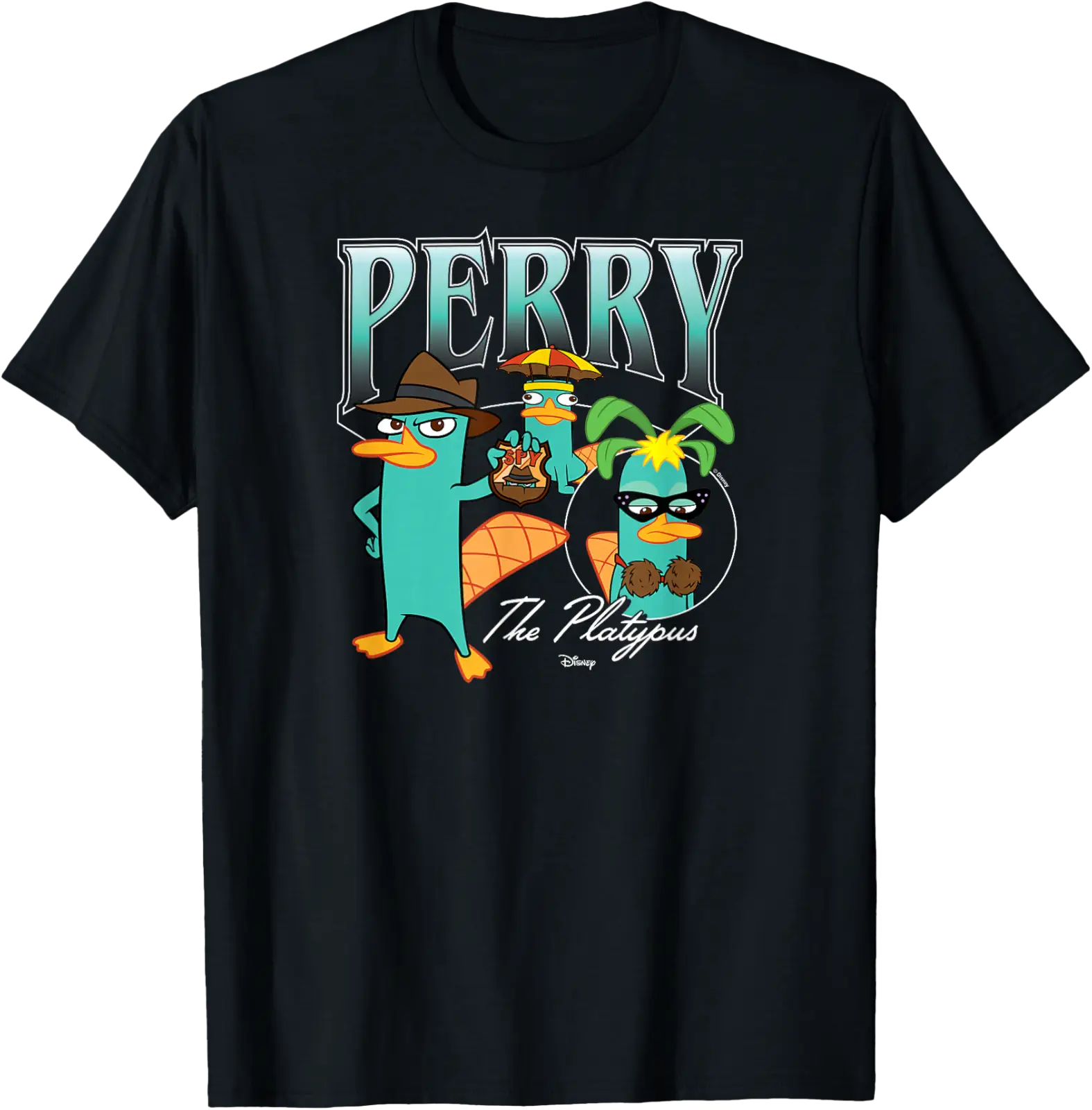 Phineas And Ferb- Perry The Platypus T-Shirt - Walmart.com