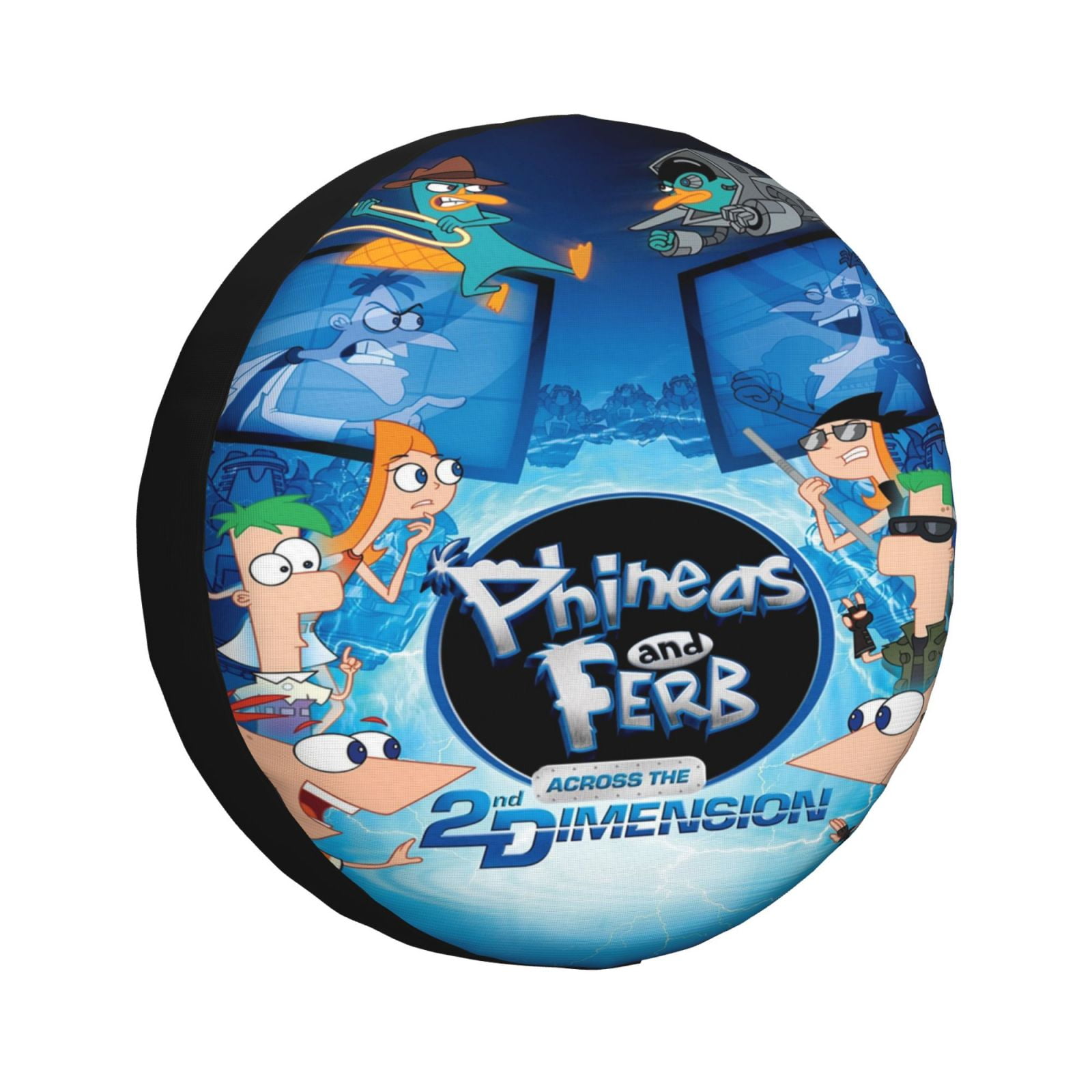 Phineas Fer Spare Tire Cover Simple Weatherproof Universal Wheel ...