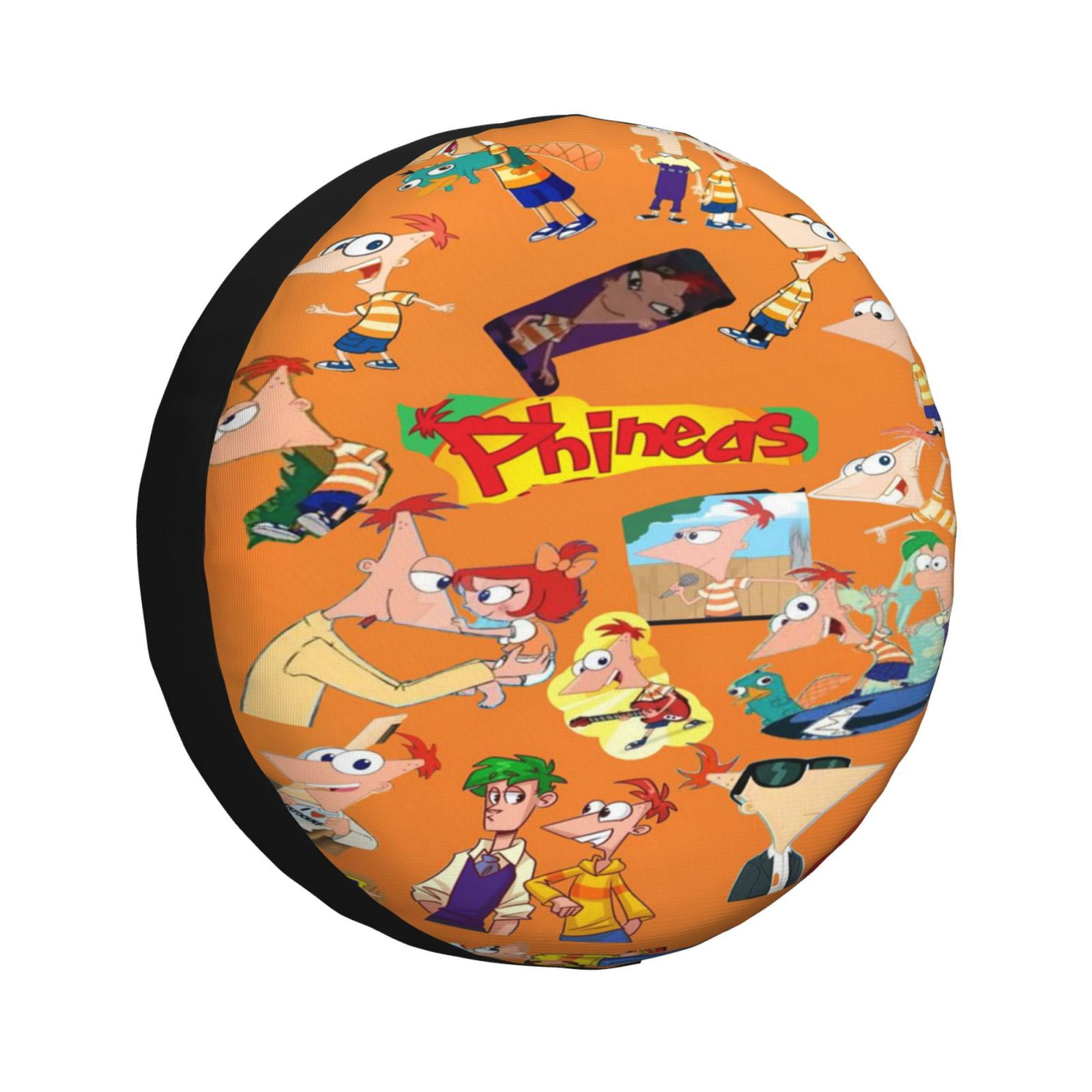 Phineas Fer Spare Tire Cover Simple Weatherproof Universal Wheel ...