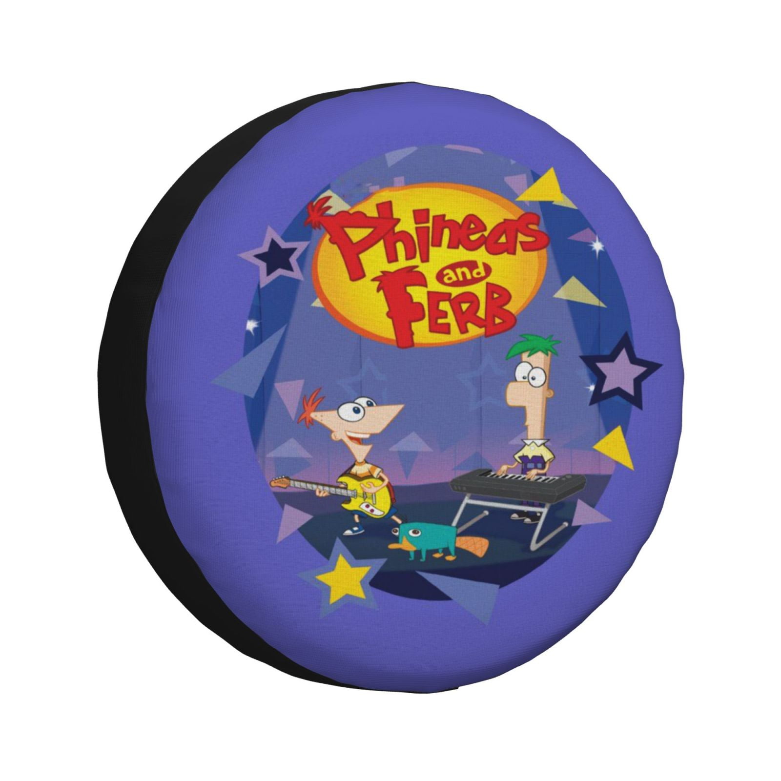 Phineas Fer Spare Tire Cover Simple Weatherproof Universal Wheel ...