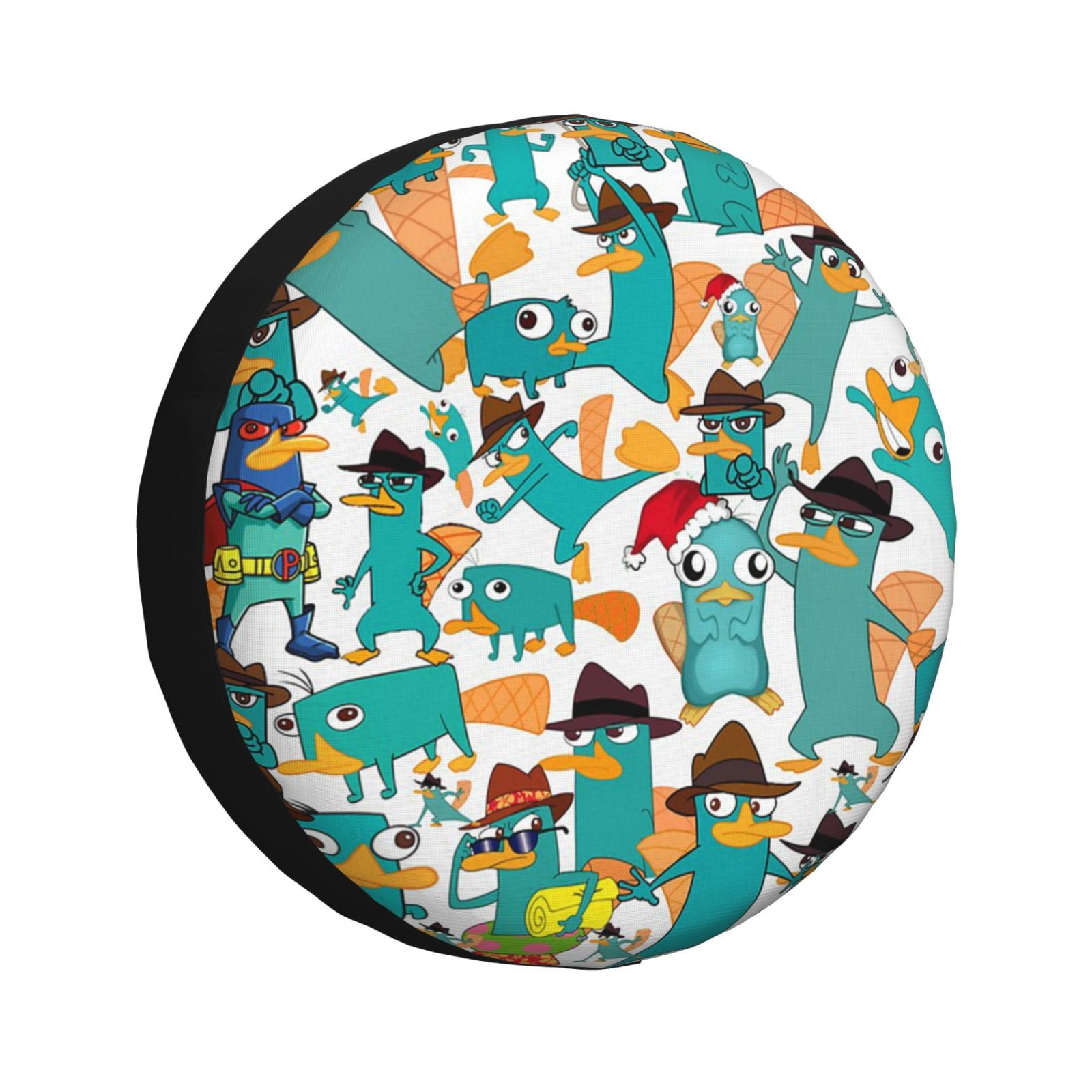 Phineas Fer Spare Tire Cover Simple Weatherproof Universal Wheel ...