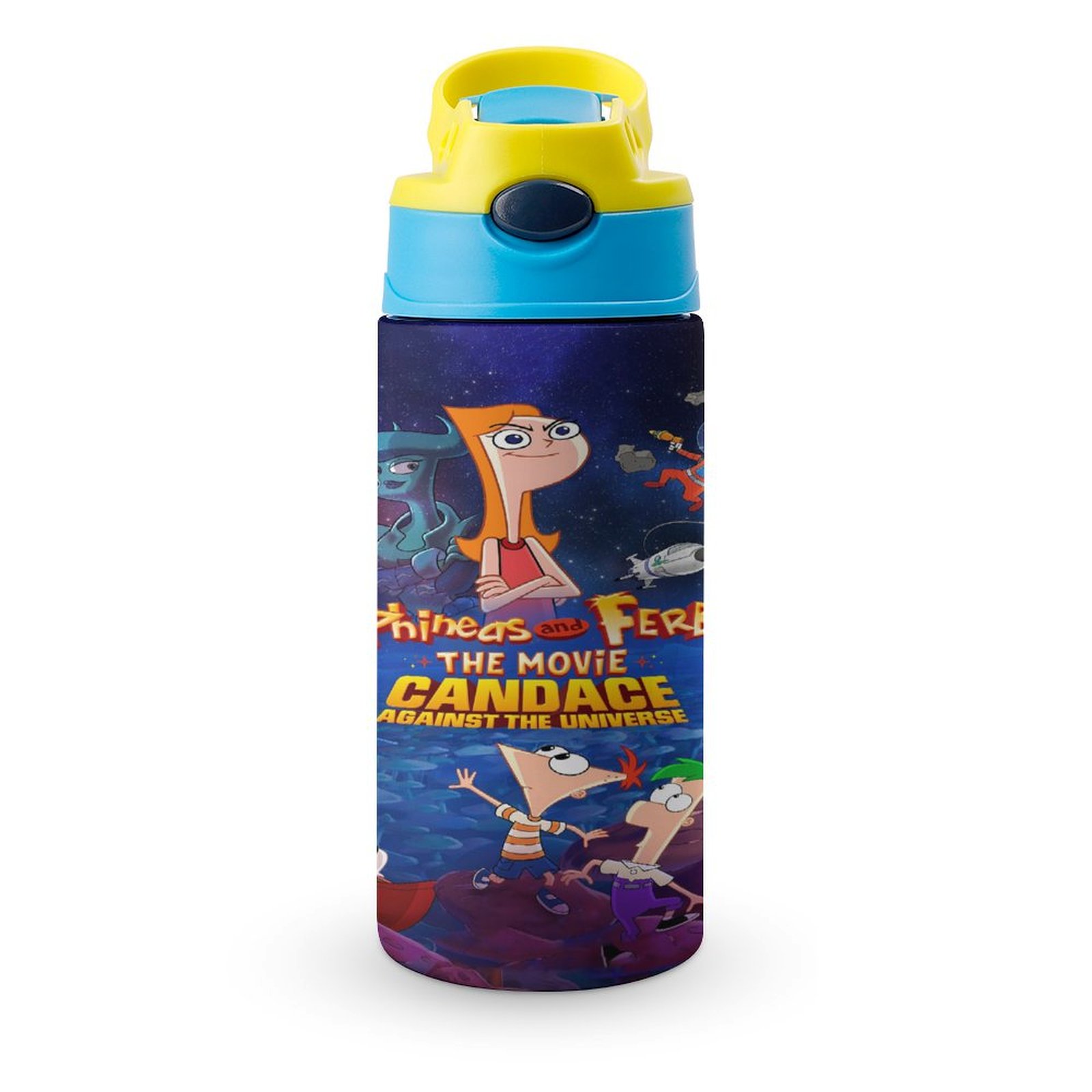 Phineas Fer Stainless Steel Water Bottle for kid 12 Ounce Stainless ...