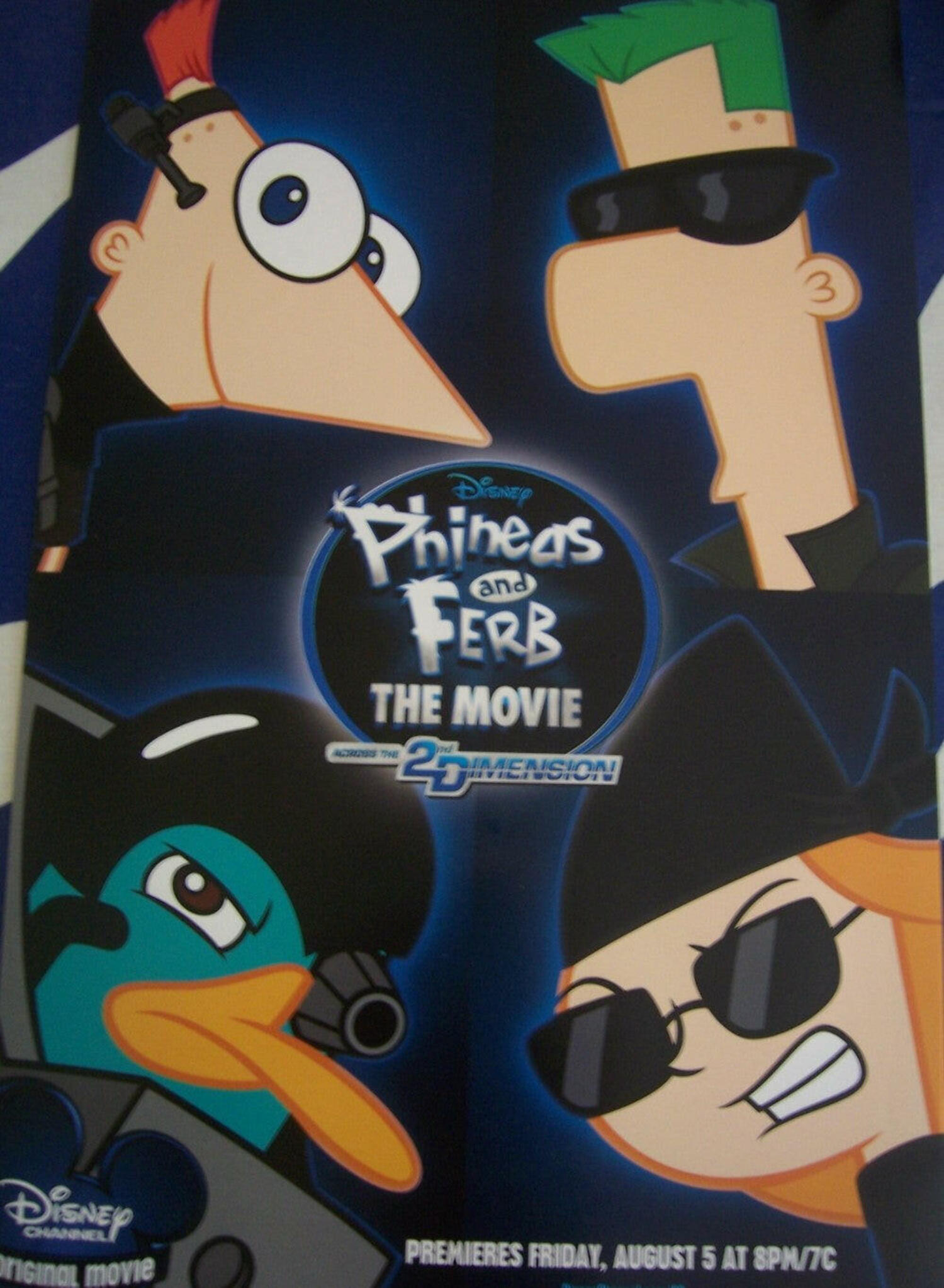 Phineas and Ferb Across the 2nd Dimension movie 2011 Comic-Con promo ...