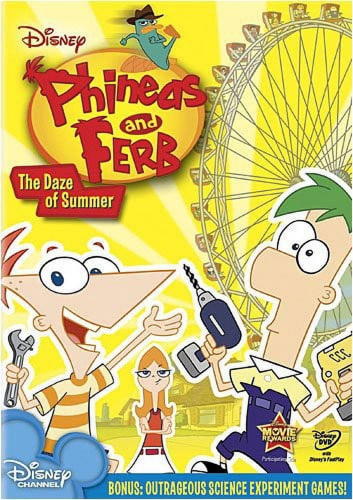 Phineas and Ferb: The Daze of Summer (DVD), Walt Disney Video, Kids ...